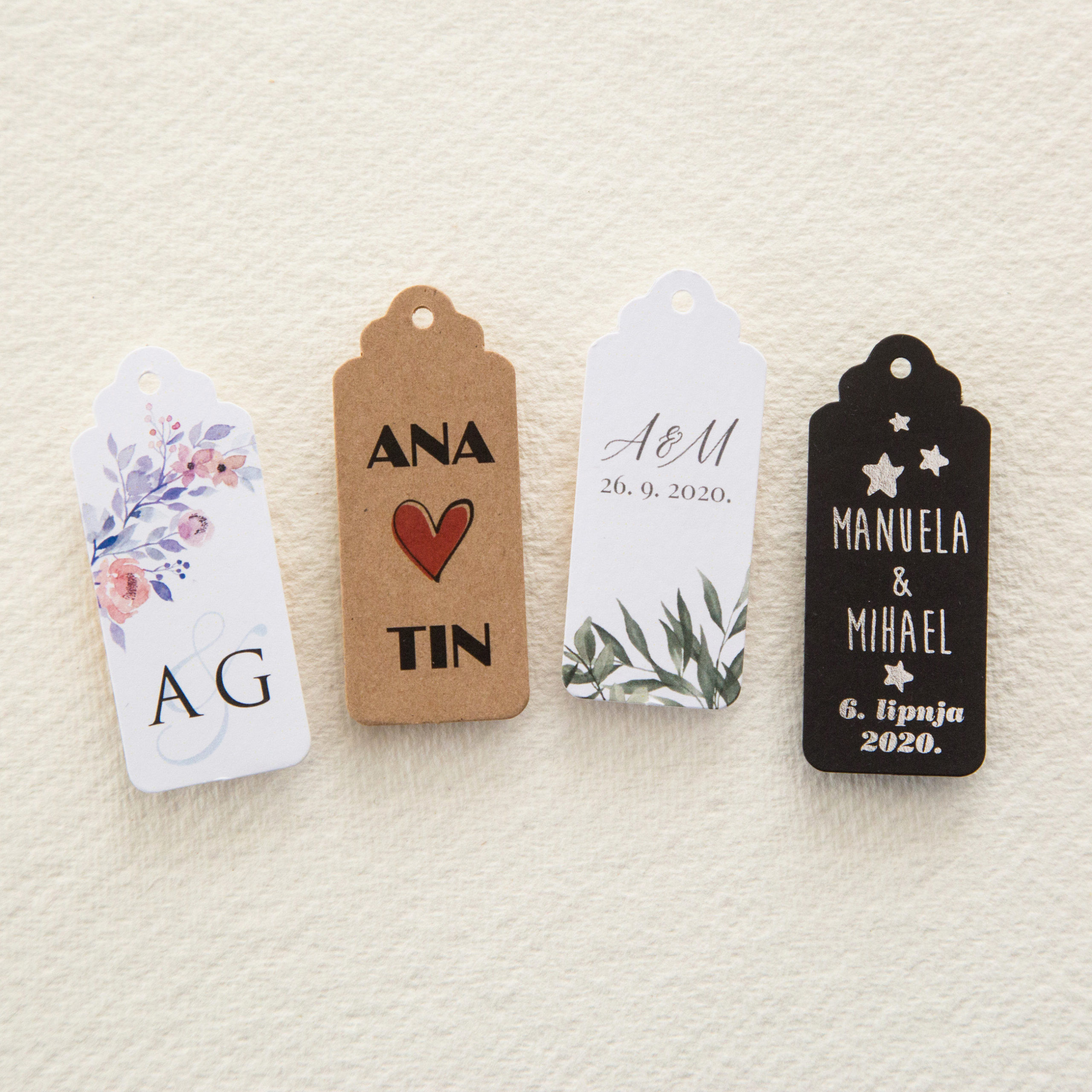 privjesnice - etikete za poklone